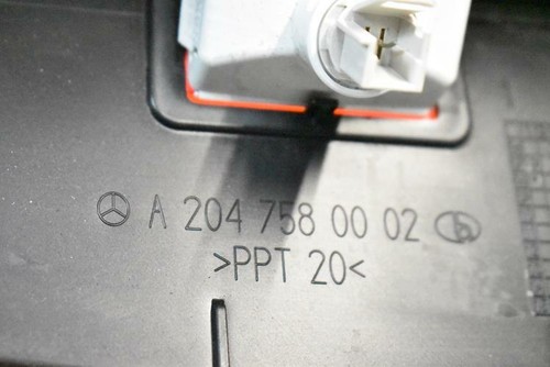 08-14 Mercedes W204 C300 C250 Trunk Lid Tailgate Handle Trim 2047580002 ...