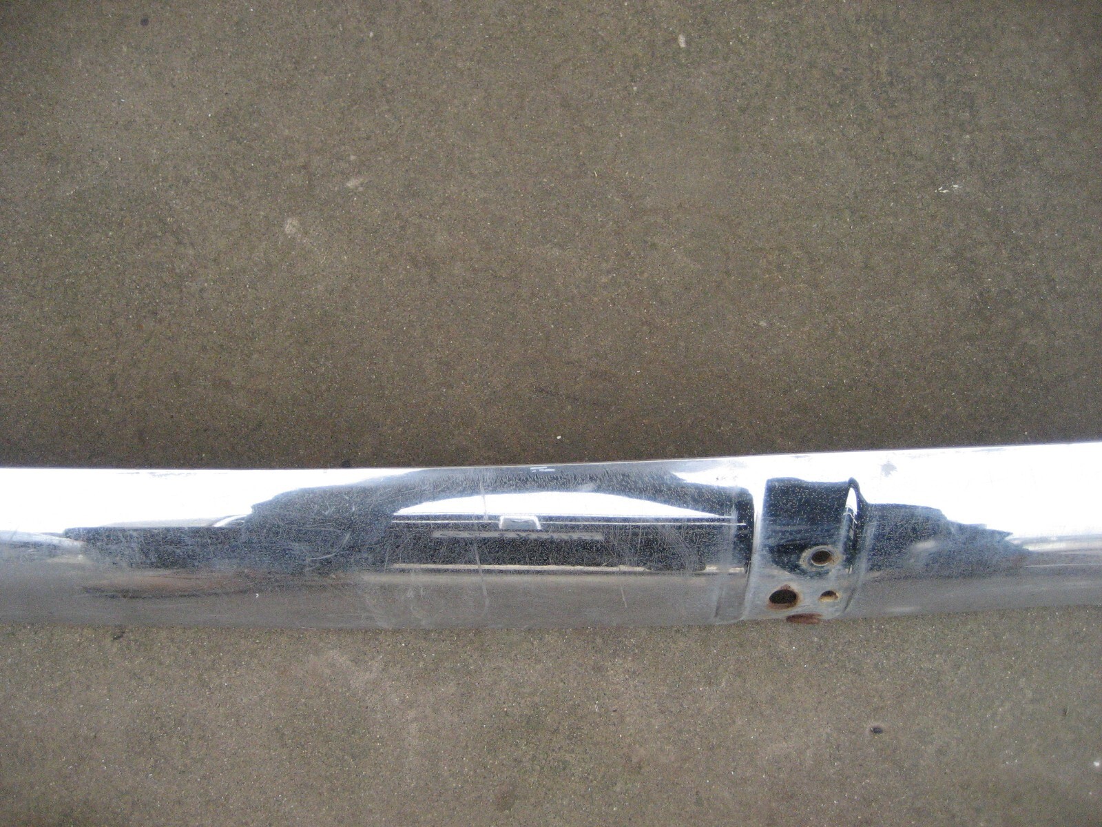 1955 CHEVY REAR BUMPER-(1) PIECE REAR BUMPER | eBay