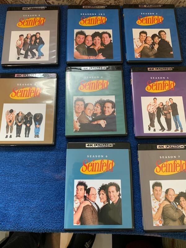 Seinfeld: The Complete Series [New 4K UHD Blu-ray] 4K Mastering, Boxed ...