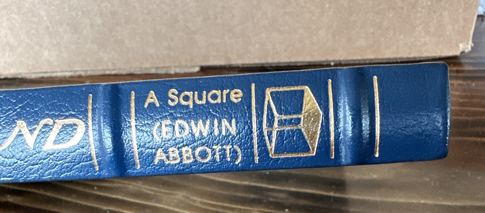 Flatland. Edwin A. Abbott. Easton Press. Masterpieces of Science ...