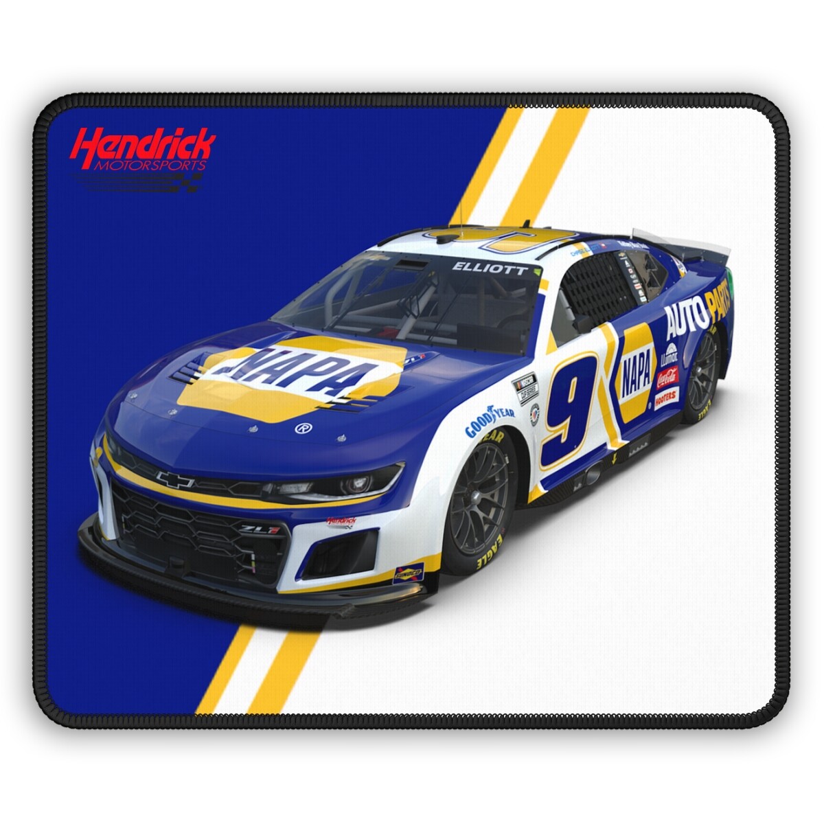 NAPA NASCAR Number 9, Chase Elliott, Hendrik Motorsports, Gaming Mouse ...