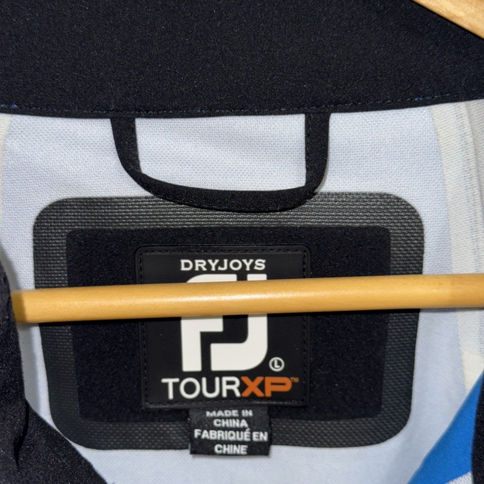 Has Logo FJ FootJoy DryJoys Tour XP Golf Waterproof Jacket Men's size ...