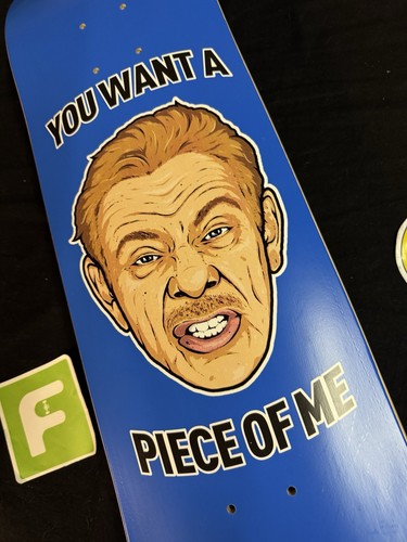 SUPER RARE Seinfeld George Costanza Father VHS Nostalgia Skateboard ...