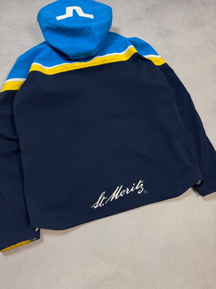 J. Lindeberg FIS Ski Jacket Alpine St. Moritz 2017 Uniform Mens L-XL ...