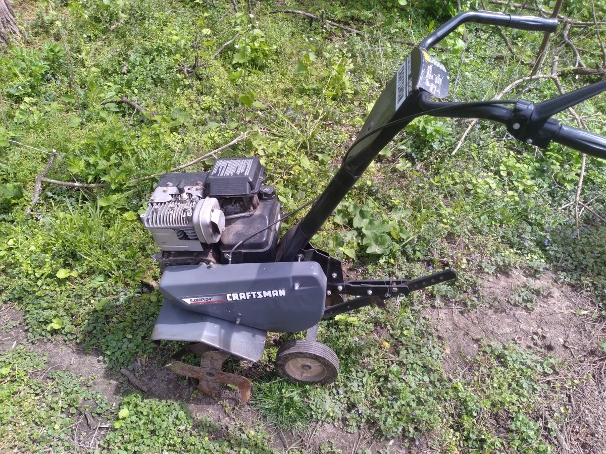 Craftsman Rototiller 5 Hp Engine Craftsman 900 CRT 14" Rototiller