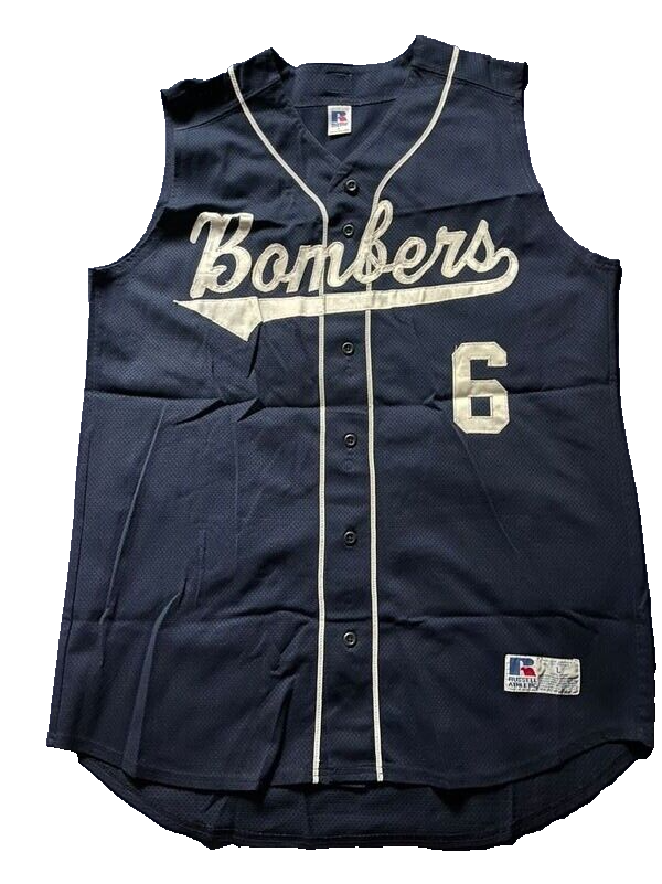 Vintage Russell Atheltic MLB Bronx Bombers Yankees prototype? jersey #6 ...