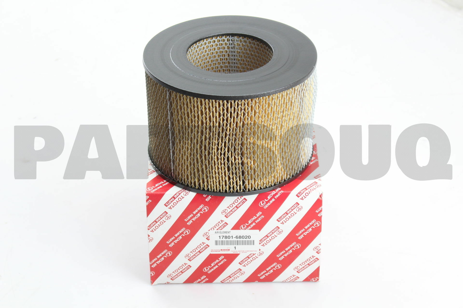 1780168020 Genuine Toyota ELEMENT SUB-ASSY, AIR CLEANER FILTER 17801 ...