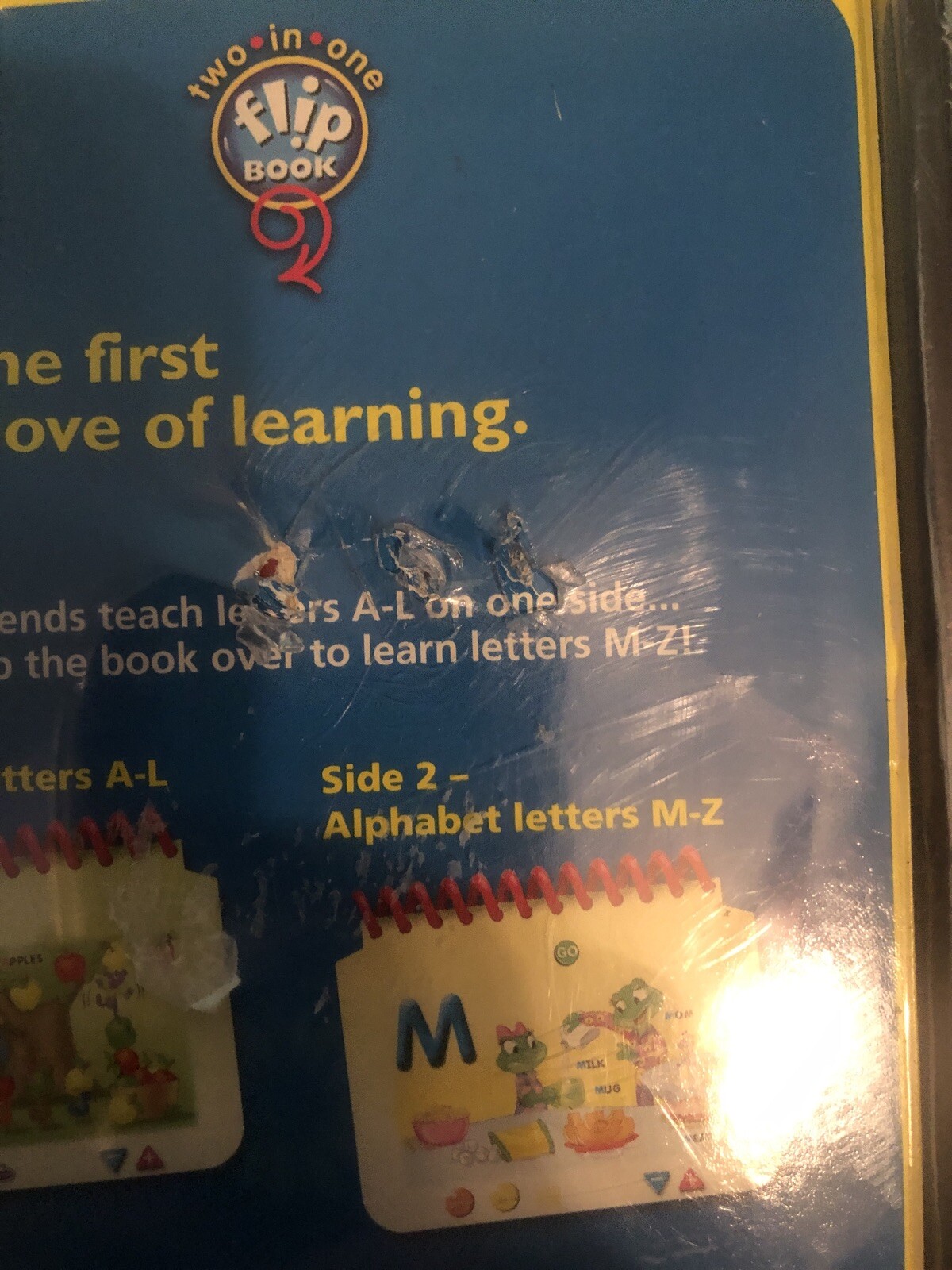 NEW NIP Leap Frog Pad My First LeapPad I KNOW MY ABC'S Book & Cartridge ...