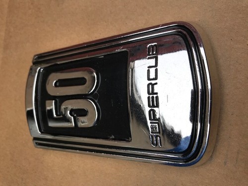 Honda C50 SuperCub Passport front nose mask logo emblem decal PLS READ ...