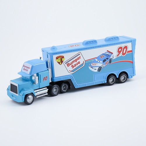 Disney Pixar Cars No.90 Bumper Save Hauler Truck + Mini Car 1:55 ...