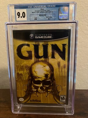 Gun - Nintendo Gamecube - CGC 9.0 Seal A++ (Uncirculated/From Sealed ...