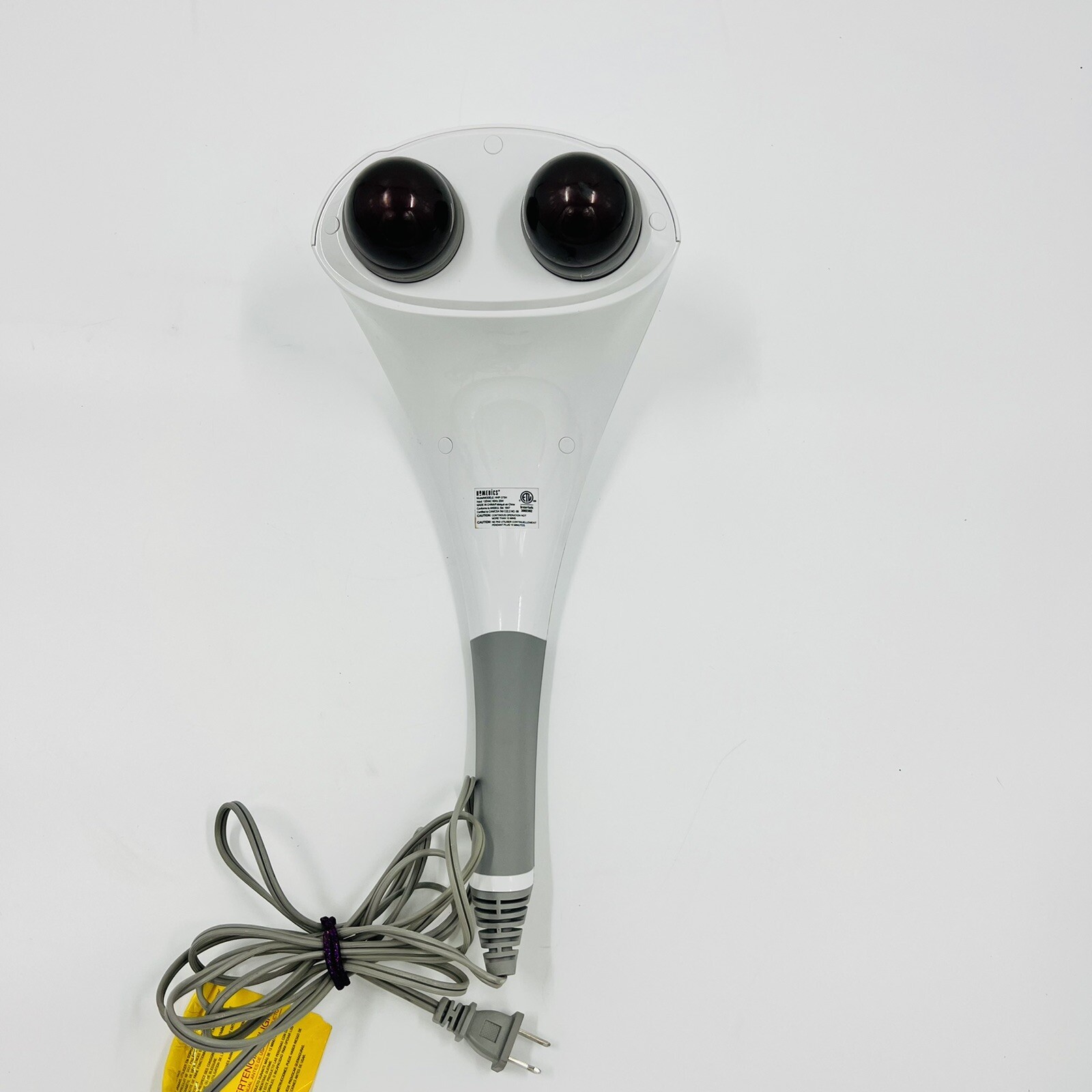 Homedics Percussion Pro Elite Hand Held Massager / Heat, Dual Node ...