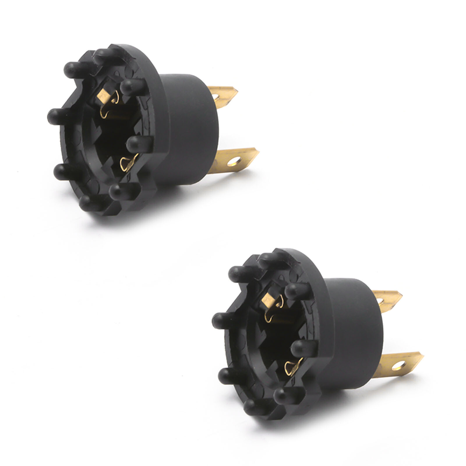 Fits Mazda 3 5 H7 Headlight Bulb Socket Retainer Holder Adapters Base ...