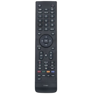CT-8067 Replace Remote for Toshiba TV 32L3650 24L3656 40L3650 43L3650 ...