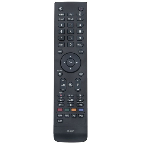 CT-8067 Replace Remote for Toshiba TV 32L3650 24L3656 40L3650 43L3650 ...