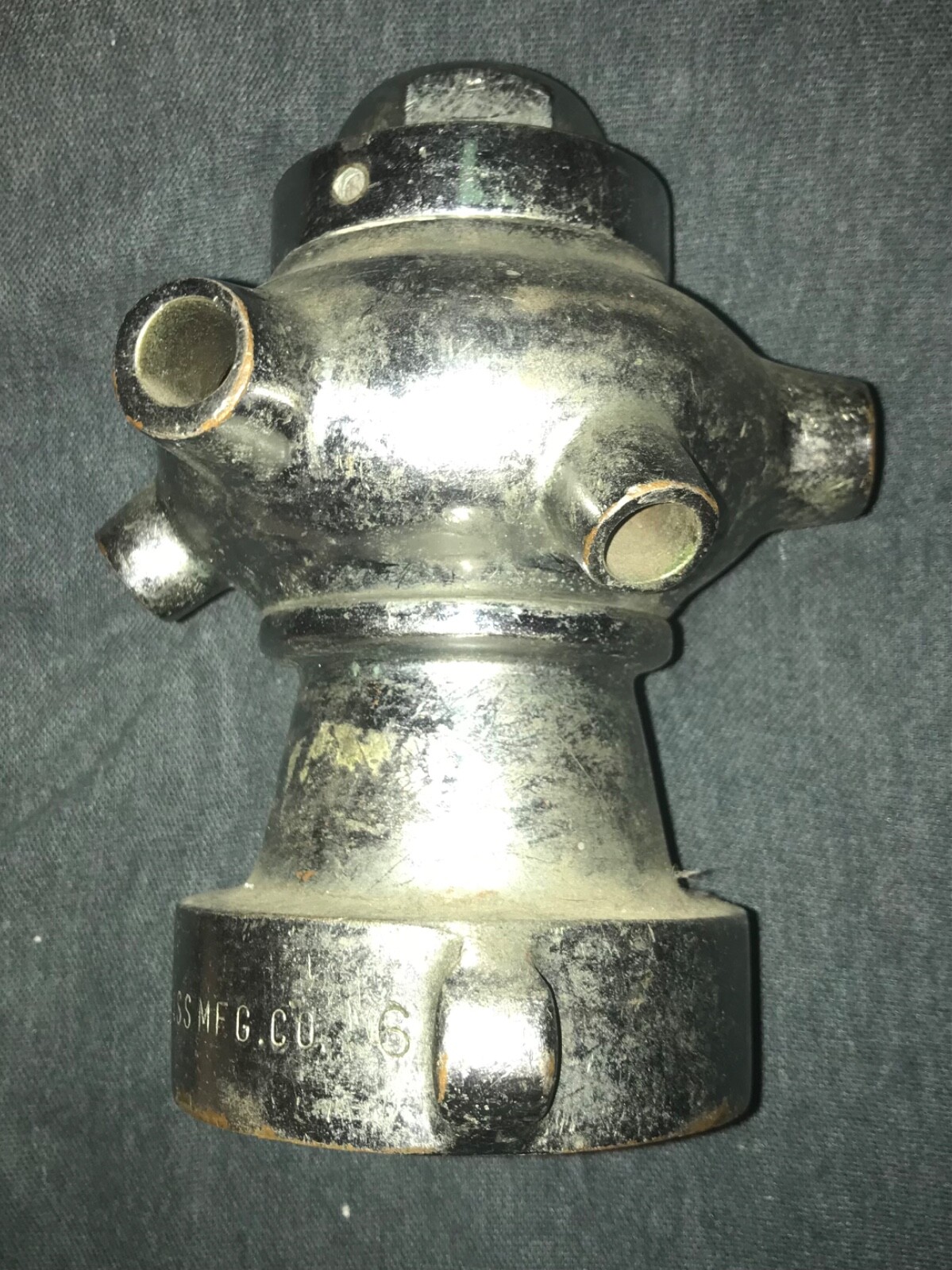 Vintage Brass Bresnan Cellar Distributor Fire Hose 2-1/2” Nozzle | eBay