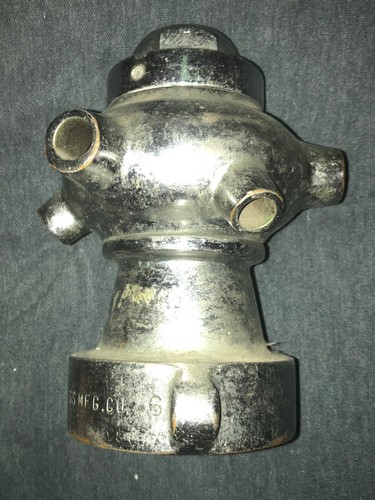 Vintage Brass Bresnan Cellar Distributor Fire Hose 2-1/2” Nozzle | eBay