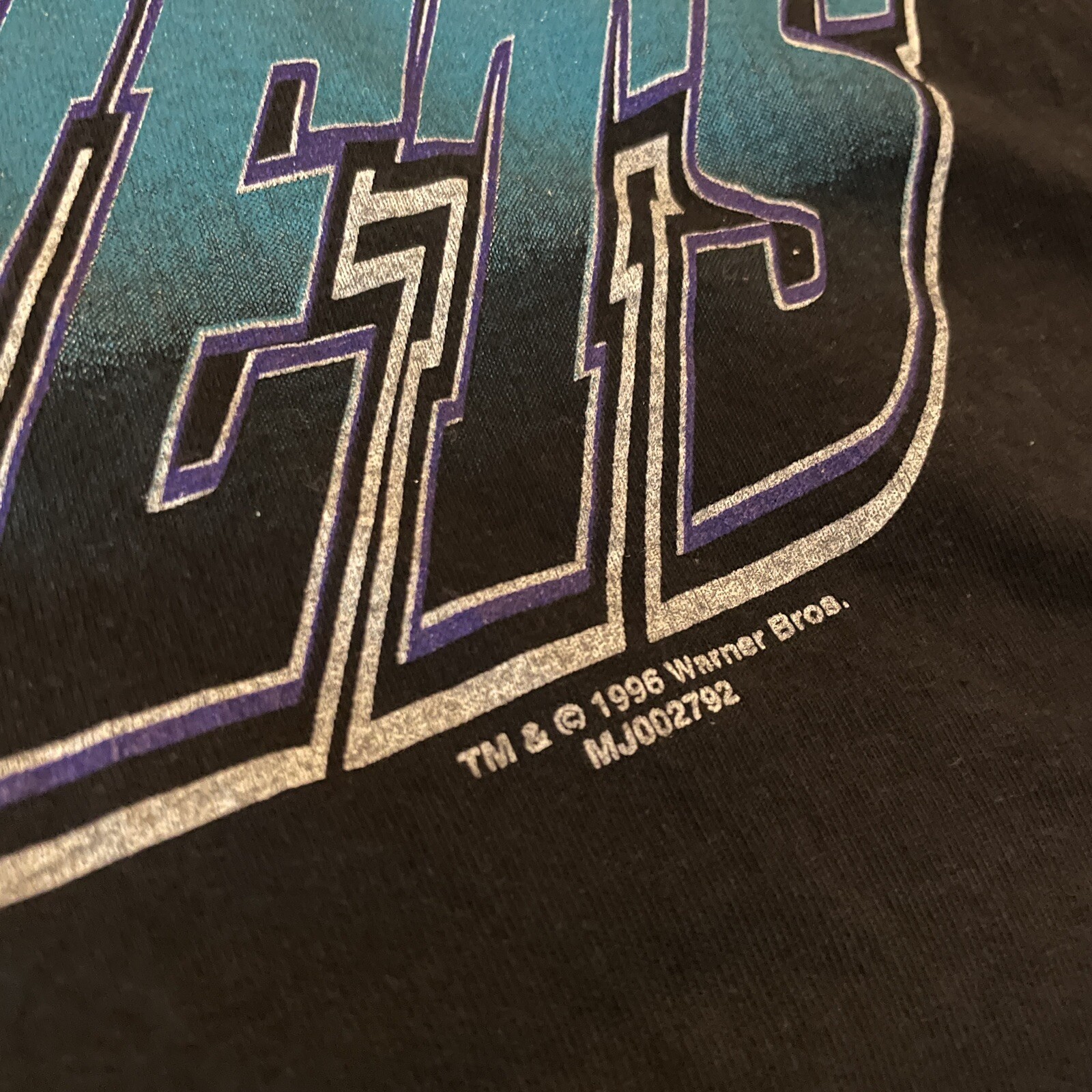 Vintage 1996 Taz Charlotte Hornets Dunk T Shirt sz La… - Gem