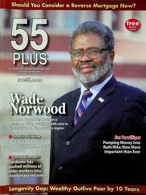55 Plus Magazine Jim Terwilliger Wade Norwood Nov/Dec 2020 081723R | eBay