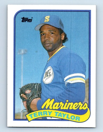 1989 Topps Terry Taylor Rookie Seattle Mariners #597 | eBay