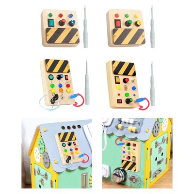 Switch Busy Board Lights Switch Toy Travel Toy for Celebrations ...