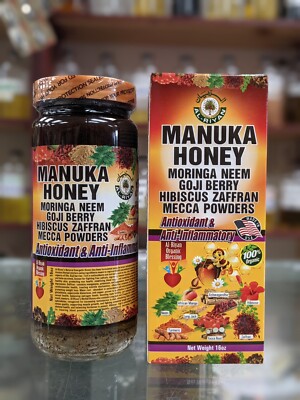 Al-Riyan Manuka Honey, Moringa, Neem, Goji Berry, Hibiscus Saffran | eBay