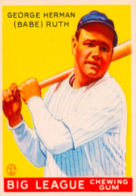 BABE RUTH 1933 GOUDEY #53 Photo Magnet @ 3"x5" | eBay