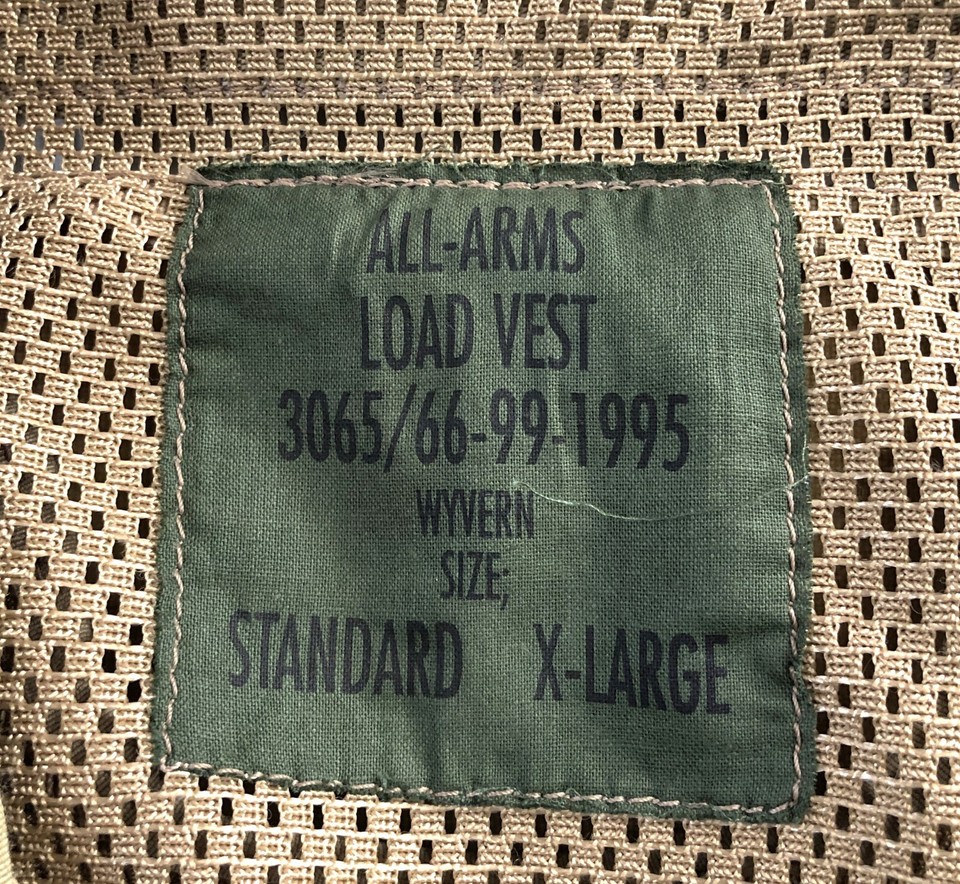 All Arms Load Vest DCU OIF OEF Wyvern GWOT British Made | eBay