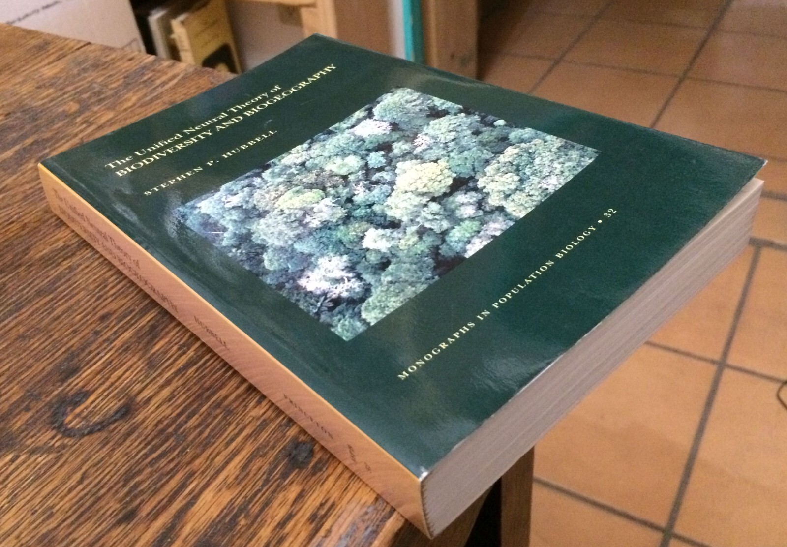 Unified Neutral Theory of Biodiversity and Biogeography HUBBELL 2001 Monographs | eBay