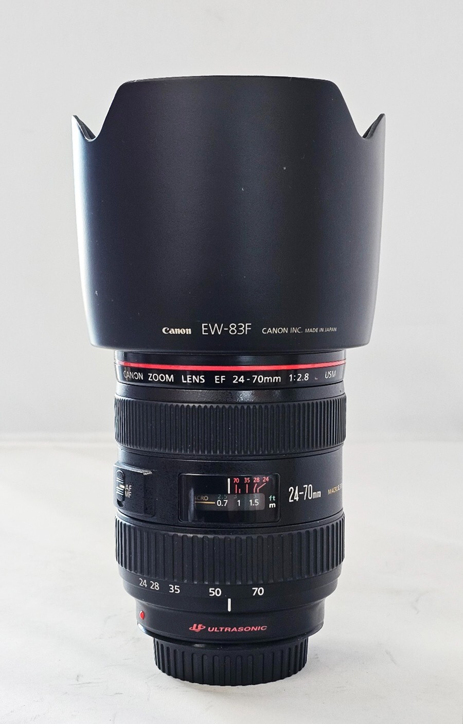 # Canon EF 24-70mm 24-70 f/2.8L USM (S/N 2216523) -UY CODE 13803020090 ...