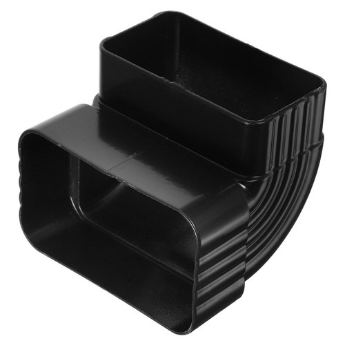 Corrugated Elbow Rain Gutter Downspout Adapter Right Angle Joints | eBay