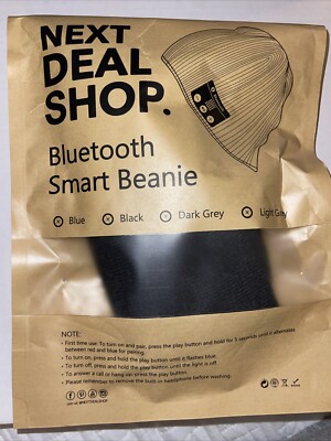 NEXT DEAL SHOP Bluetooth Warm Beanie Hat Wireless Cap Headset Headphone ...