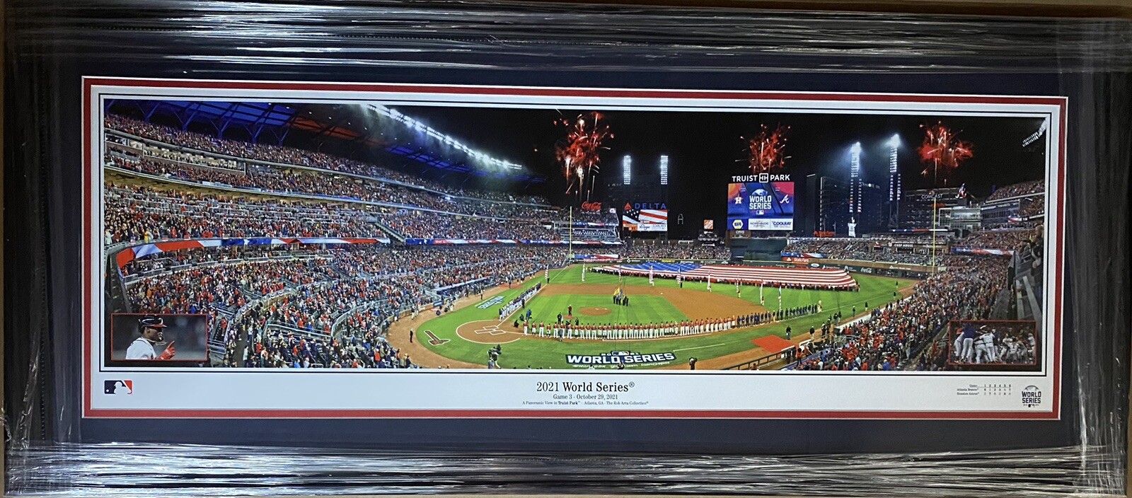 Atlanta Braves 2021 World Series Framed Panoramic Picture | eBay