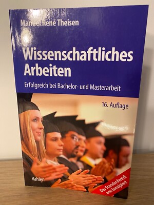 Buch "Wissenschaftliches Arbeiten: Erfolgreich bei Bachelor- und ...