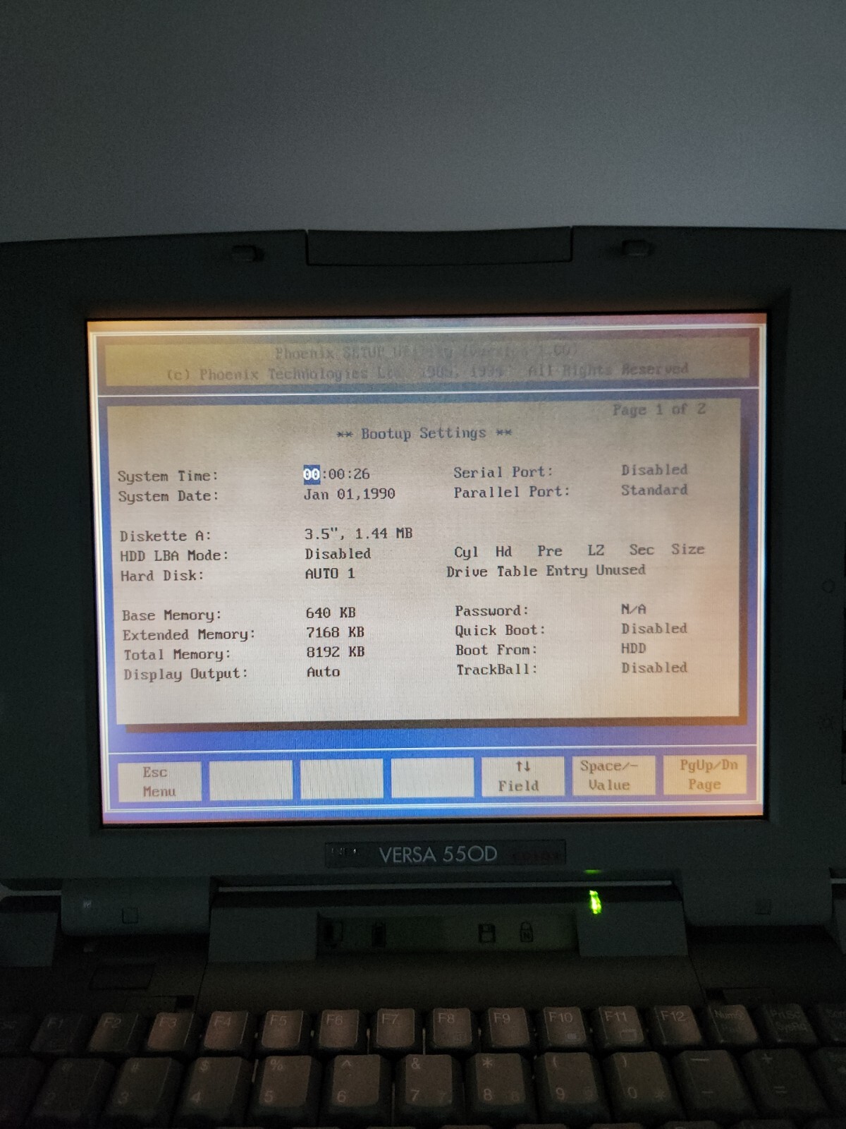 VINTAGE NEC Versa 550D Laptop Computer | eBay