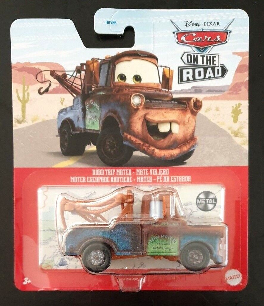 Disney and Pixar Cars Track Talkers Mater Vehicle, 5.5-in Talking Movie toy