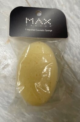 Max Factor COSMETIC SPONGE #117 ~ For Pan Cake / Pancake, Liquid, Cream ...