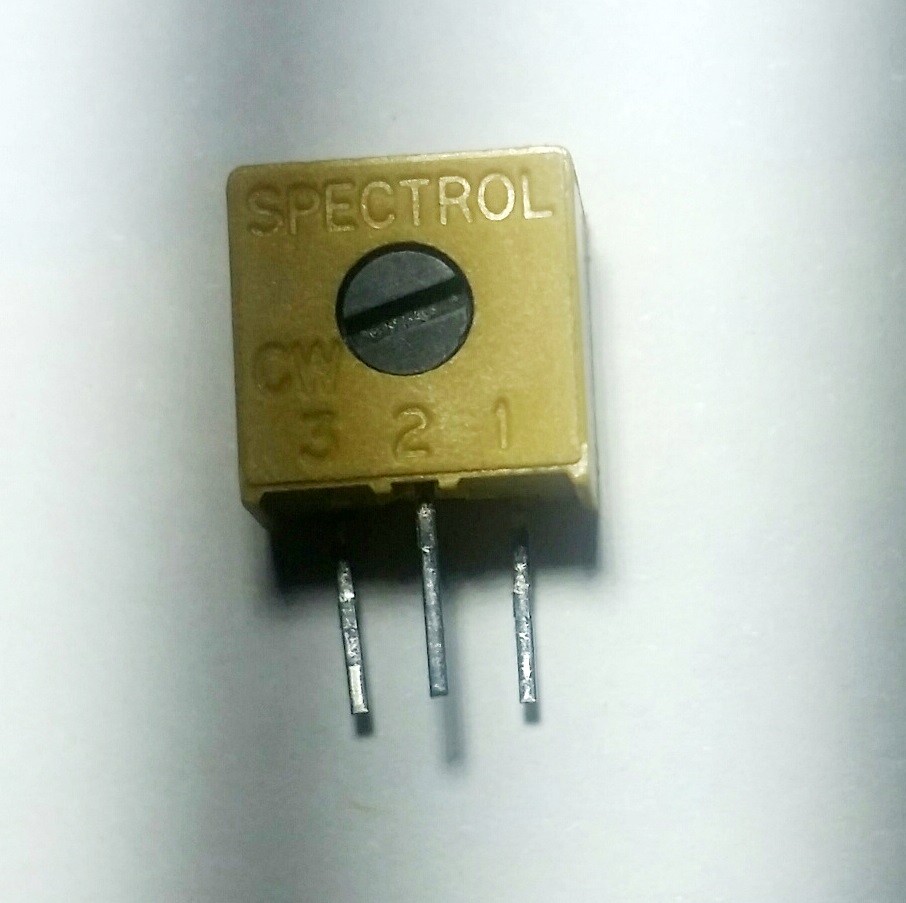 Spectrol 63X Series 3/8" Square 5KΩ Preset Cermet Trimmer Resistor | eBay