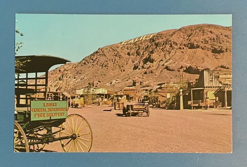Barstow California Calico Ghost Town Main Street Vintage Postcard | eBay