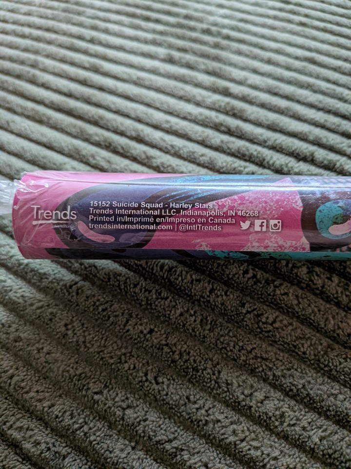 DC Comics Movie - Suicide Squad - Harley Stars Poster | eBay UK