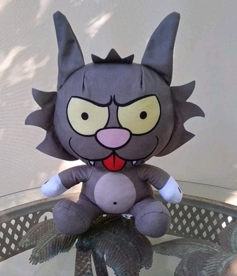 The Simpsons 10" Scratchy Cat Stuffed Plush Itchy and Scratchy Show Toy ...