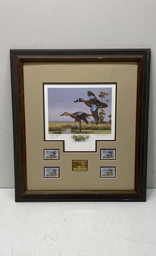 Duck Louisiana Waterfowl Conservation Stamp David Noll Buddy Roemer ...
