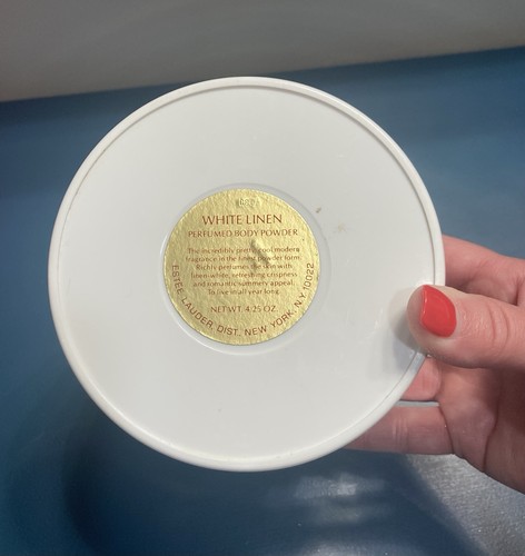 Vtg 1980s Estée Lauder White Linen Perfumed Body Powder & Foaming Bath ...