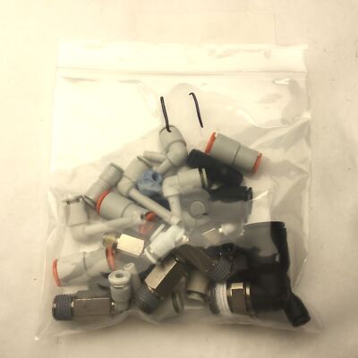 Lot of 25 Miscellaneous Assorted Connectors & Fittings See Pictures for ...