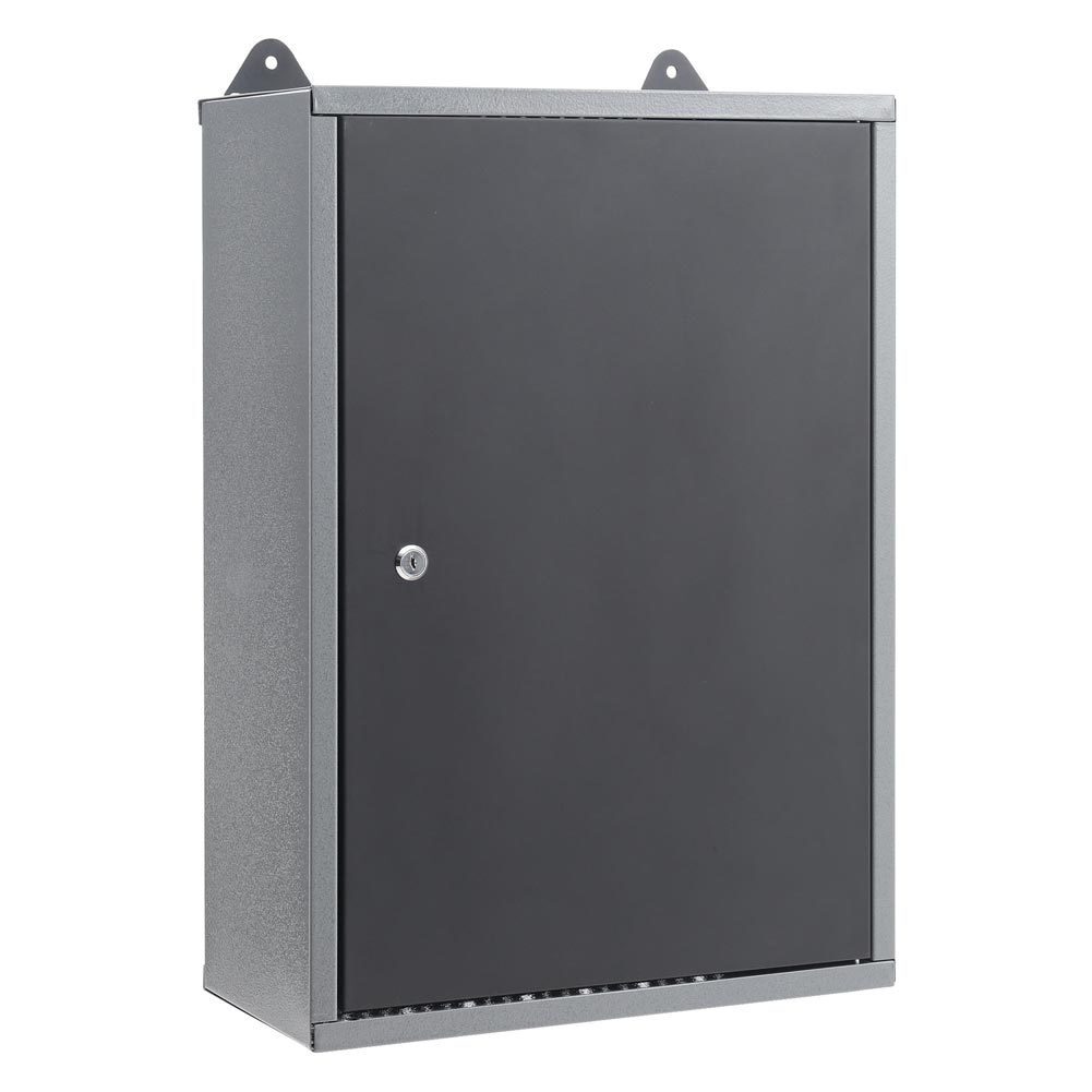 Wall Mounted Hanging Tool Box Garage Socket Storage Metal Chest Cabinet ...