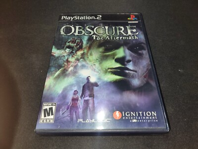 Obscure: The Aftermath Sony Playstation 2 PS2 MINT cond disc COMPLETE ...
