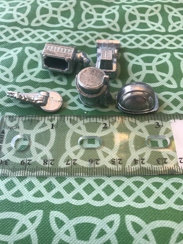 Lot Of 5 Blue Collar Industrial Game Board Player Token Pieces FREE ...