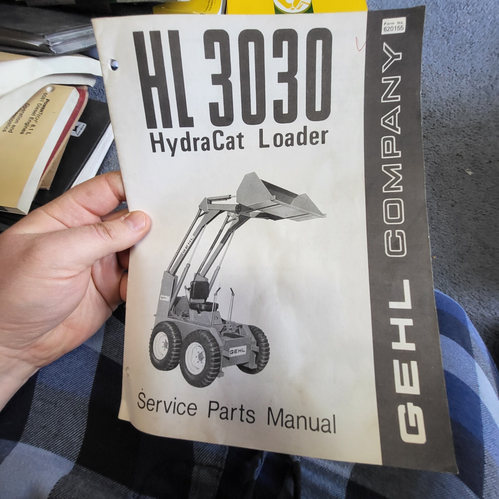 Gehl HL 3030 HydraCat Skid Steer Loader Service Parts Manual | eBay
