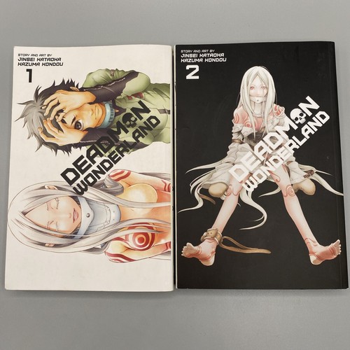 Deadman Wonderland Volumes 1 2 English Manga Jinsei Kataoka Kazuma Kondou Lot 9781421564135 | eBay