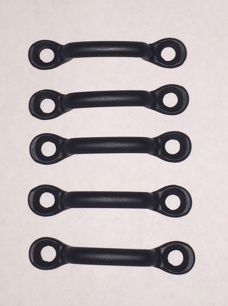 5 Pack Black Military Canvas Tarp/canvas Hook (B) Tie Down for M998 ...